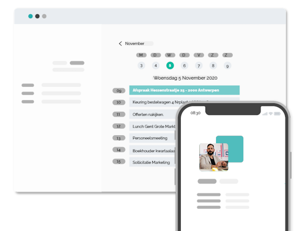 Calendar & planning | Go Getter Software
